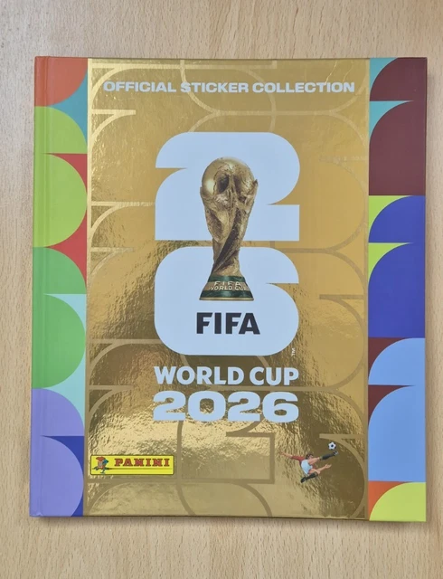 FIFA WORLD CUP 2026™ Official Sticker Collection - Hardback Album w ...