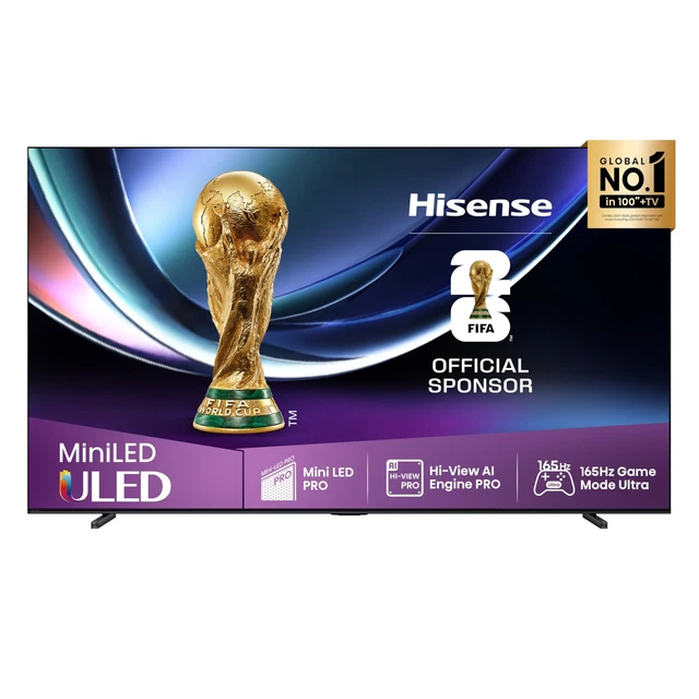 HISENSE TV 100& Mini-LED 165Hz 4K 2025 100U7Q PRO, Smart TV VIDAA U9 ...