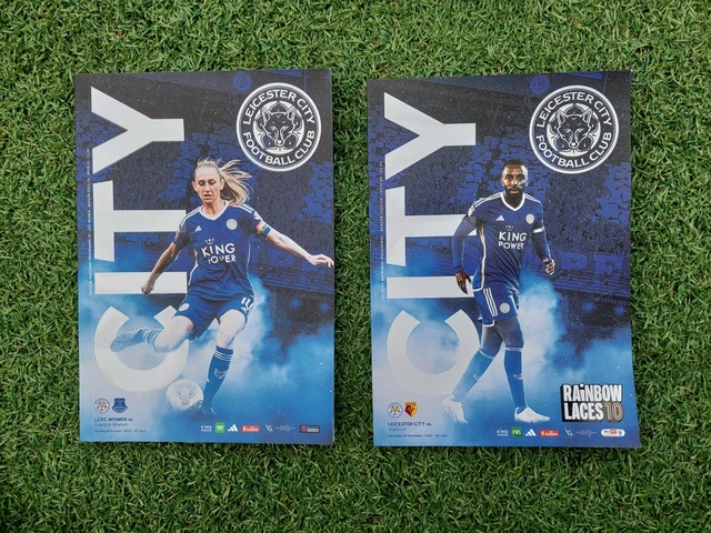 LEICESTER CITY FC Programmes x 2 23/24 £7.99 - PicClick UK