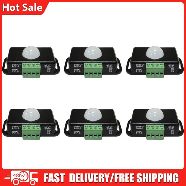 DC 12V/24V BODY Infrared Sensor Motion Detector PIR Motion Sensor ...