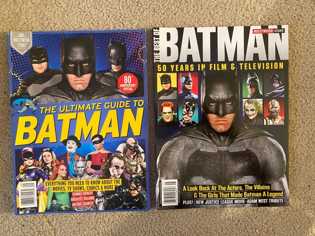 MAGAZINE : BEST of Batman/Ultimate Guide : 50th Anniversary In Film ...