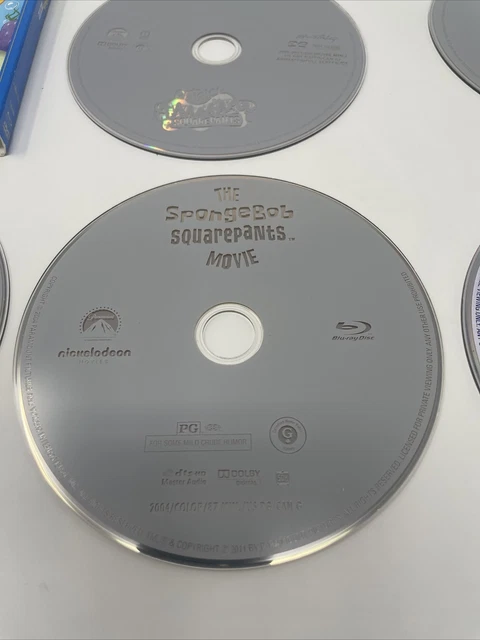 SPONGEBOB SQUARE PANTS DVD Movie Lot Kids Adult Cartoon Pilot Patrick ...