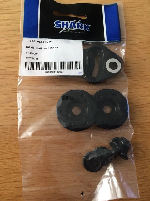 SHARK MOTORBIKE HELMET Replacement Visor Mechanism Kit - Speed R/ Race ...