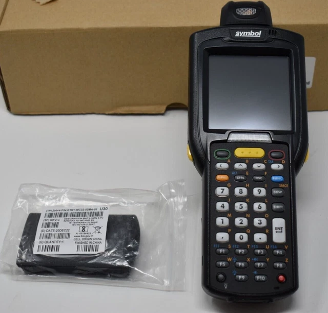 ZEBRA SYMBOL BARCODE Scanner MC32N0-RL3SCLE0A Windows MC3200 Genuine £ ...