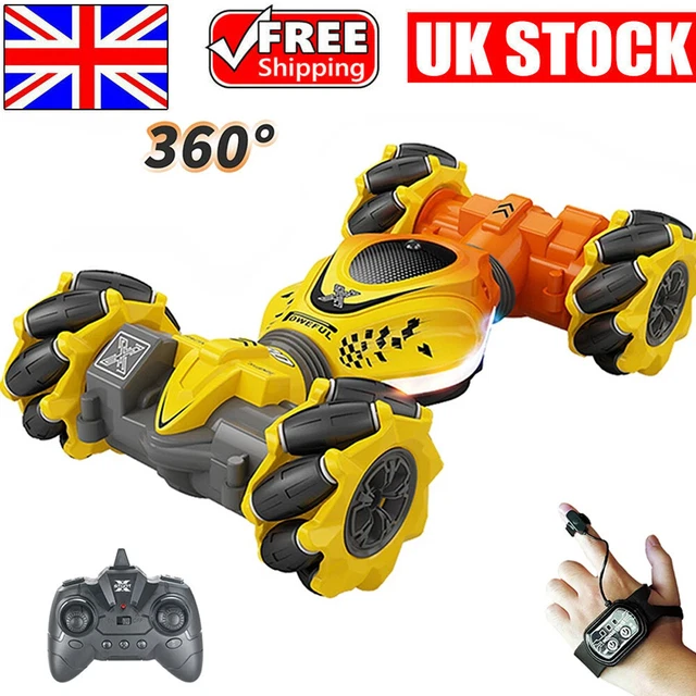 360° 4WD STUNT Car RC Hand Gesture Sensing Off-Road Remote Control Off ...