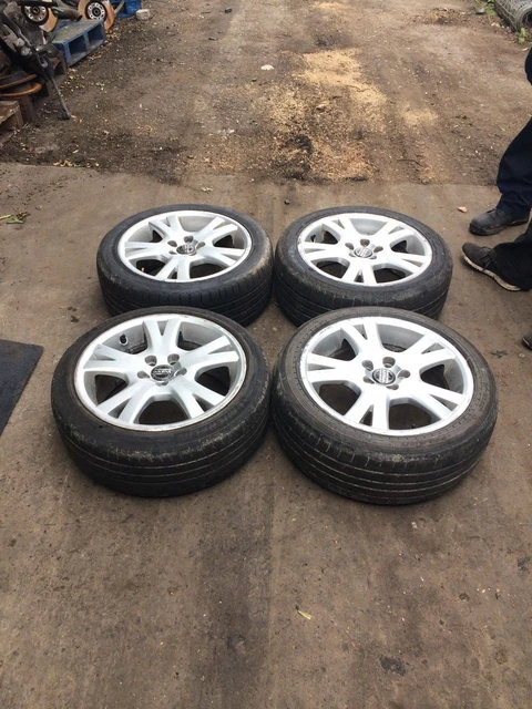 VOLVO V70 17 inch Alloy wheels set with tyres R17 205-45 £169.00 ...
