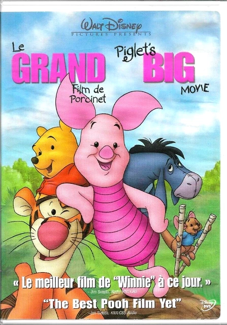 PIGLETS BIG MOVIE (DVD, 2008, Walt Disney, Canadian) Good Condition £8. ...
