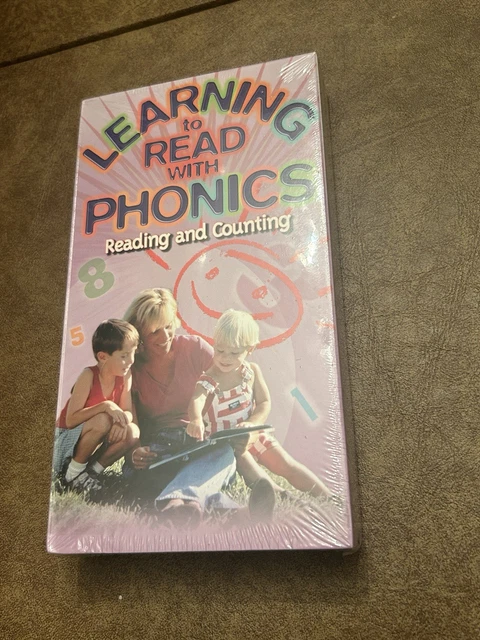 LEARNING TO READ With Phonics - Reading and Counting (VHS, 2002) £8.33 - PicClick UK