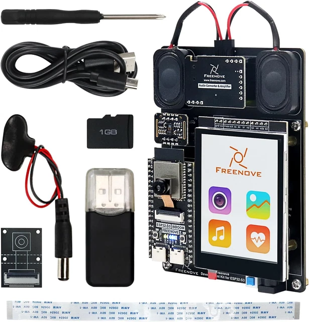 DEVELOPMENT KIT FOR ESP32-S3 ESP32 S3 CAM (Included), Dual-Core 32-Bit ...