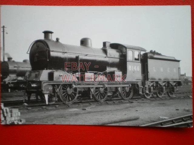 PHOTO LNER 0-6-0 Class J19 Loco No 8146 Br 64656 £2.70 - PicClick UK
