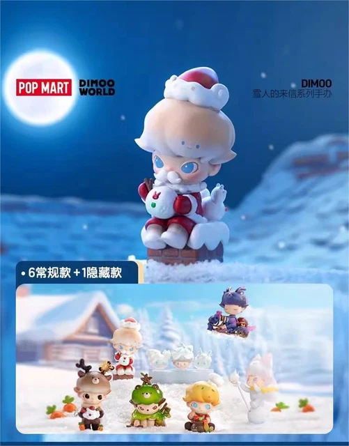 POP MART DIMOO Letters From Snowman Series Christmas Blind Box ...