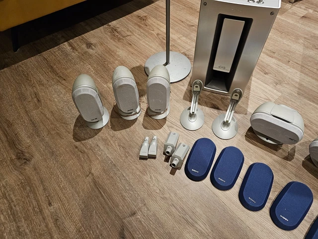 SONY PASCAL DOLBY Atmos Surround System 2x SA-WMS7 + 10x SS-MS7 £213.67 ...