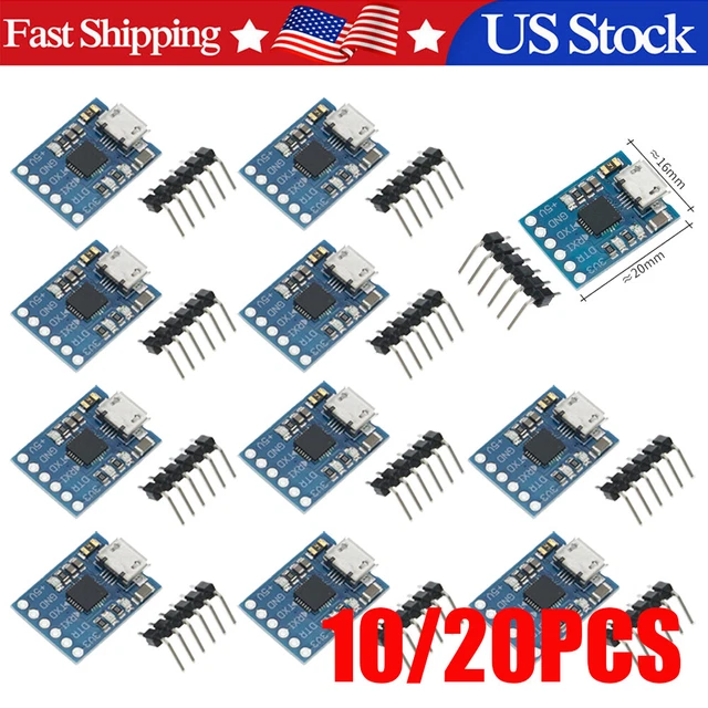 CJMCU CP2102 USB To TTL/Serial Module Programmer UART Downloader for ...