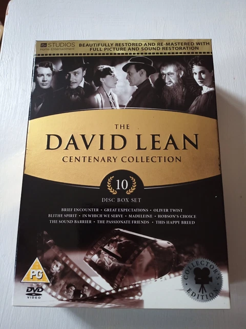 THE DAVID LEAN Centenary Collection: 10 Disc Box Set. Restored And ...