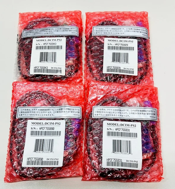 4X RARITAN Dominion DCIM-PS2 KX I II KVM Switch CIM Interface Module ...