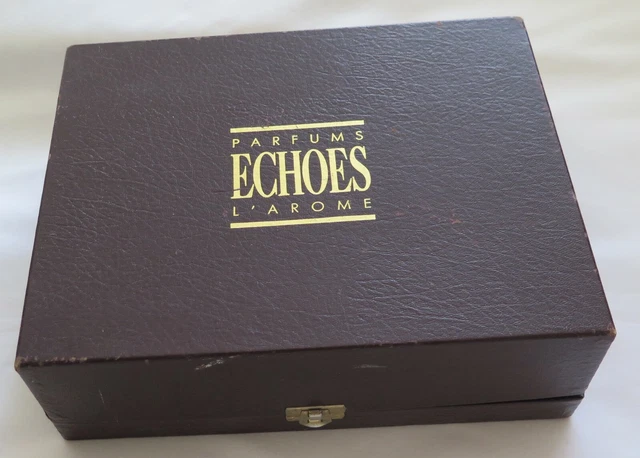 VINTAGE L' AROME ECHOES Perfume Sample Case, with samples and paperwork ...
