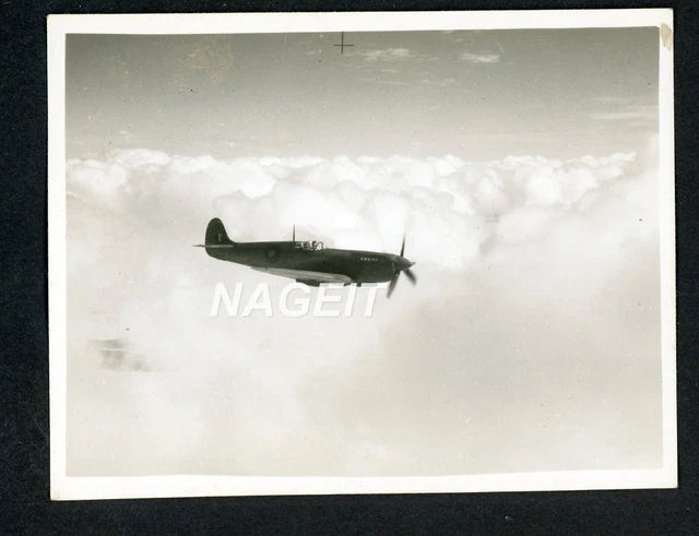 WW2 RAF ORIGINAL Photo Spitfire Wing Commander W Sizer, Dfc & Bar C1943 ...