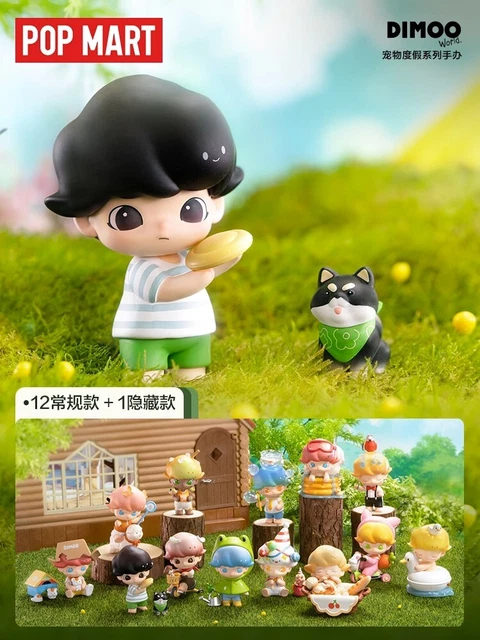 POPMART DIMOO PETS Vacation Series Blind box (confirmed) Figure toy ...