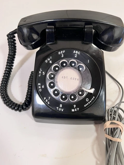 VTG STROMBERG-CARLSON 500 Series Black S-C500DQM Rotary Desk Phone £18. ...