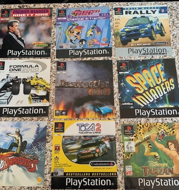 PLAYSTATION1-PS1- FRONT BOX Artwork/Inserts - NO GAME £2.45 - PicClick UK