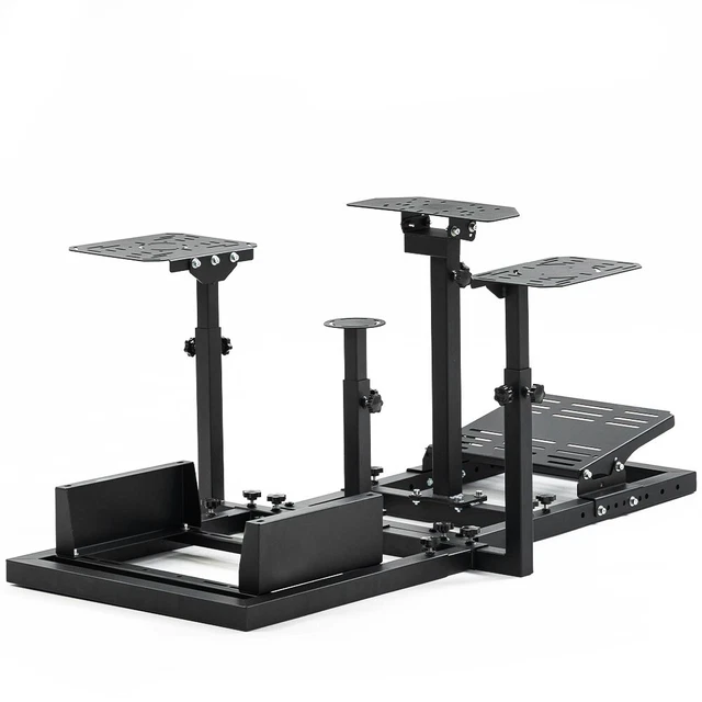 DARDOO FLIGHT SIM Cockpit Wheel Stand Fit HOTAS Warthog Logitech X52 ...