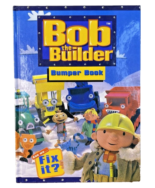 BOB THE BUILDER Bumper Book ABC Kids Activity Book 2000 Hardcover $10. ...