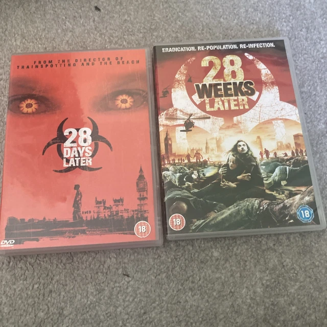 28 Days Later 28 Weeks Later Dvd Bundle Set £11 12 Picclick Uk