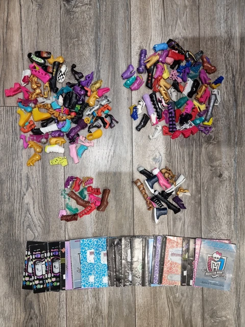 MATTEL MONSTER HIGH and Ever After High Dolls Accessories - Shoes and Diary £0.99 - PicClick UK