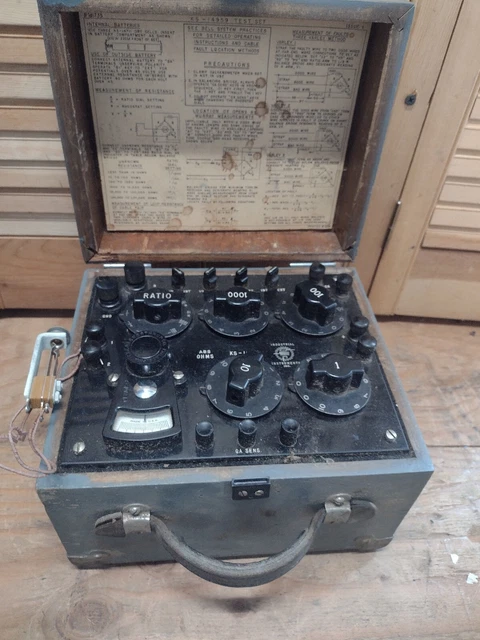 VINTAGE BELL SYSTEM Western Electric test equipment industrial ...