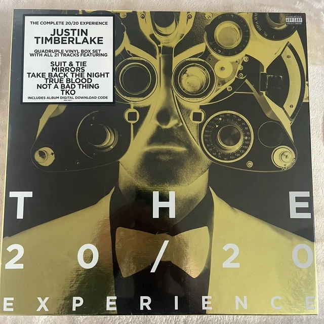 JUSTIN TIMBERLAKE &THE Complete 20/20 Experience" 4Lp Vinyl Box Set New ...