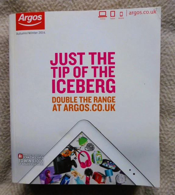 ARGOS CATALOGUE AUTUMN/WINTER 2014 £37.00 - PicClick UK