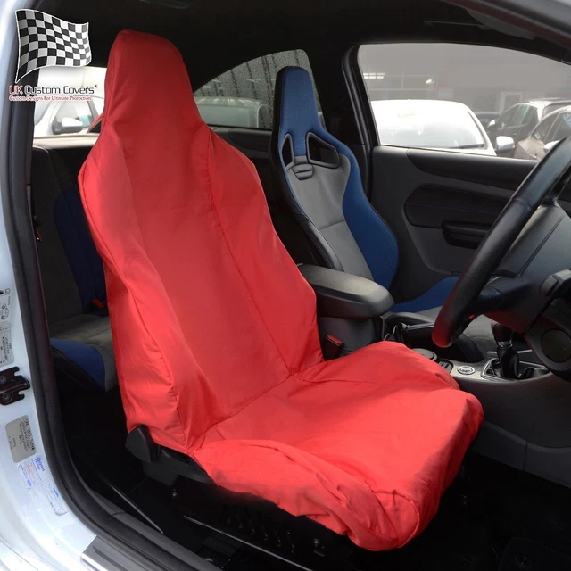 FORD FOCUS RS Recaro Mk2.5/Mk3 Single Seat Cover (2024 Onwards) Red 248 ...
