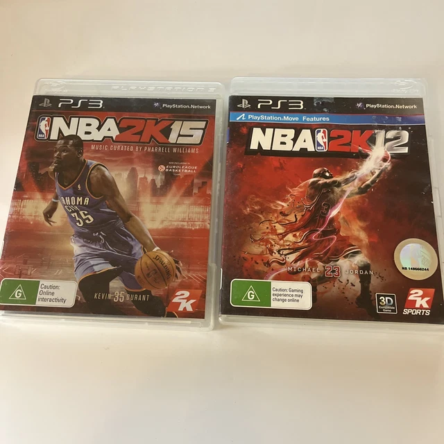 NBA 2K15 & 2K12 Michael Jordan & Kevin Durant Playstation 3 PS3 EUR 14 ...