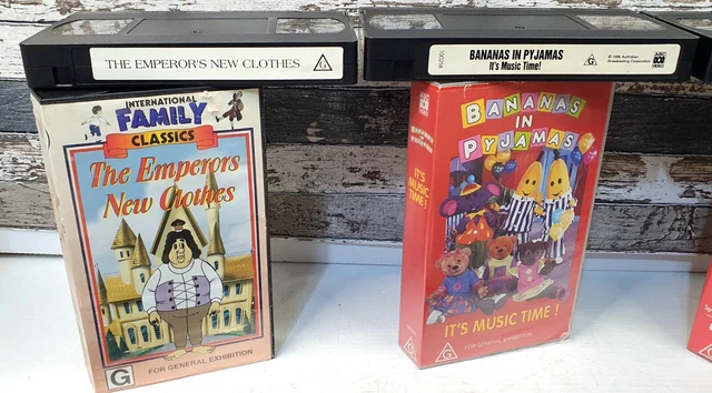 CHILDREN'S VHS - Wiggles, Teletubbies, Bananas in Pyjamas, Sesame ...