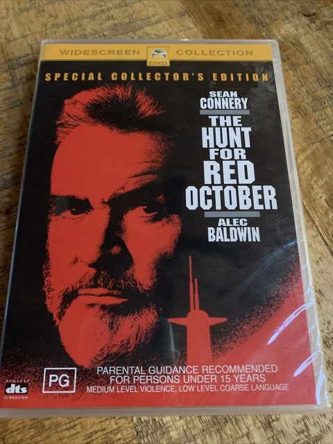 HUNT FOR RED October, the (Special Edition, DVD, 1990) NEW & SEALED $10 ...