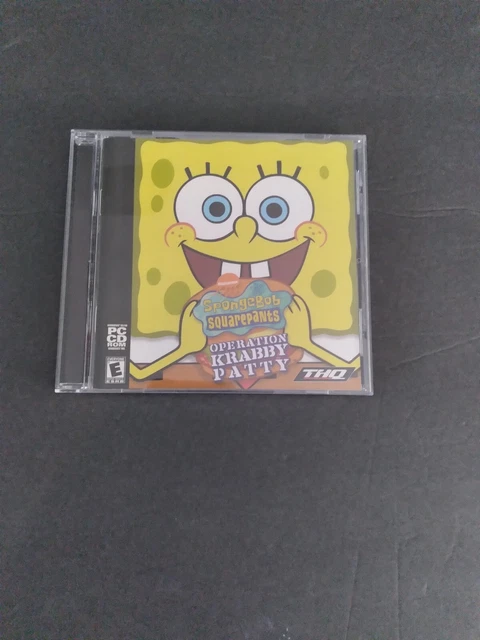 SPONGEBOB SQUAREPANTS OPERATION Krabby Patty PC CD Rom Game Nickelodeon ...