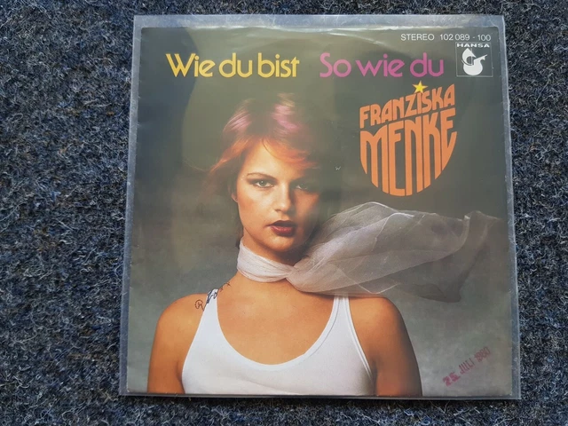 FRÄULEIN FRL. Franziska Menke - Wie du bist/ So wie du 7'' Single EUR ...