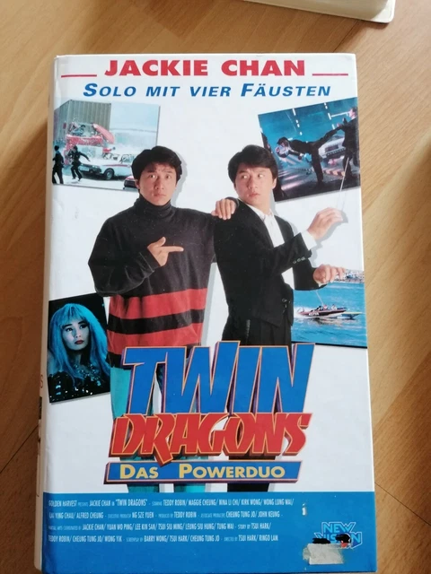 VHS RARITÄT: JACKIE CHAN in TWIN DRAGONS - DAS TRAUMDUO (1992) EUR 29,99 - PicClick DE