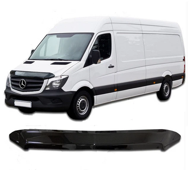 HOOD DEFLECTOR BONNET Guard Protector For Mercedes Sprinter 2014 - 2018 ...
