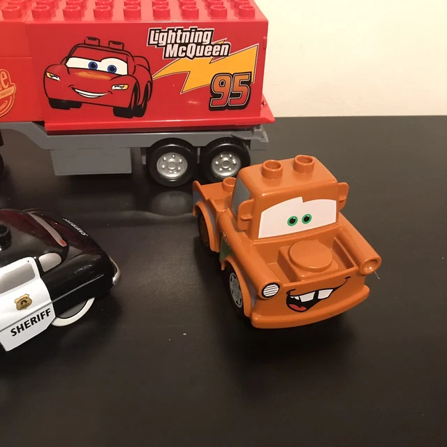 LEGO DUPLO RUSTEZE Mack LKW Lightning McQueen Tow Mater Sheriff EUR 41 ...