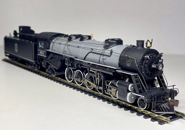 BACHMANN SPECTRUM HO 83307 USRA Light 10-10-2 Dampflok DM & IR - DCC ...