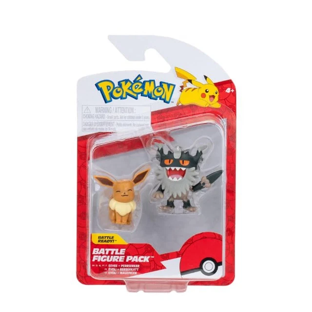 POKÉMON POKEMON BATTLE Figure, 2-pack 5 and 8 cm Figure Toy Set ...
