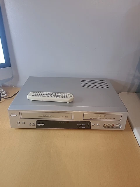 DAEWOO DVD / Video Recorder VHS Combo DF-4501Pv Silver Dual Deck COPY ...