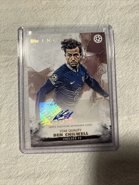 TOPPS 2023 UEFA Club Inception Chelsea Ben Chilwell auto card EUR 22,90 ...