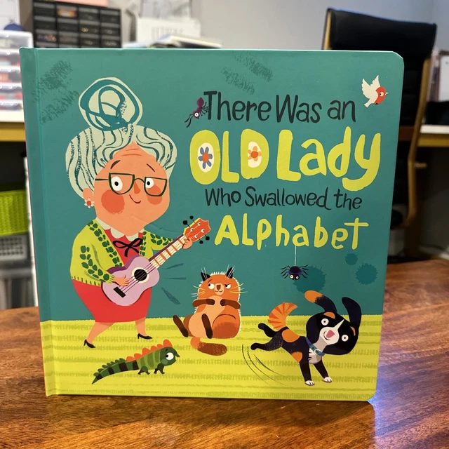 There Was An Old Lady Who Swallowed The Alphabet Brand New £788 Picclick Uk