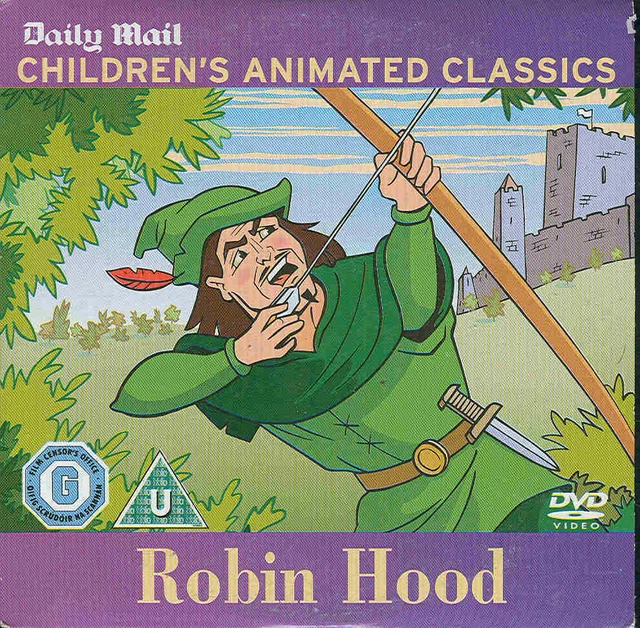 ROBIN HOOD (1985) Promo Dvd / Children’s Animated Classic / Burbank ...