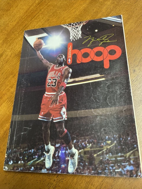 MICHAEL JORDAN 1991-92 NBA Hoop Program Magazine Chicago Bulls EUR 15 ...