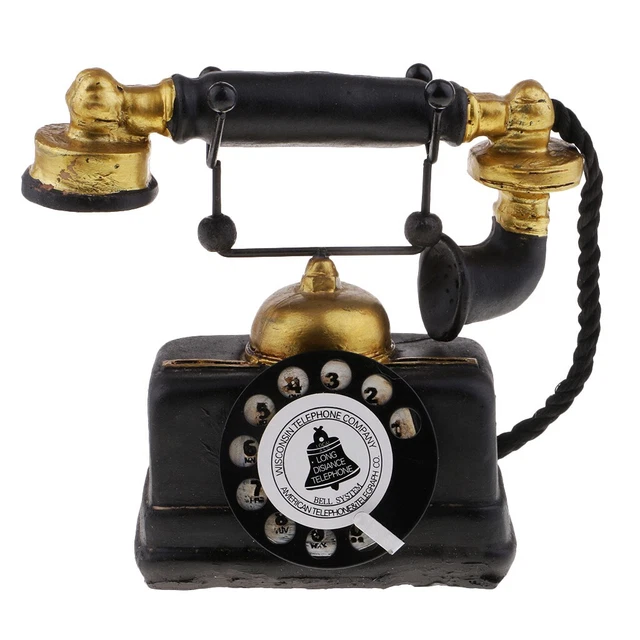 MAGIDEAL 1960 ROTARY Dial old fashioned vintage corded telephone 7111 £ ...