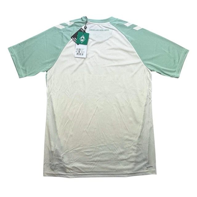 SV WERDER BREMEN Trikot Gr. M 2024-2025 hummel Away Neu Creme EUR 59,99 ...