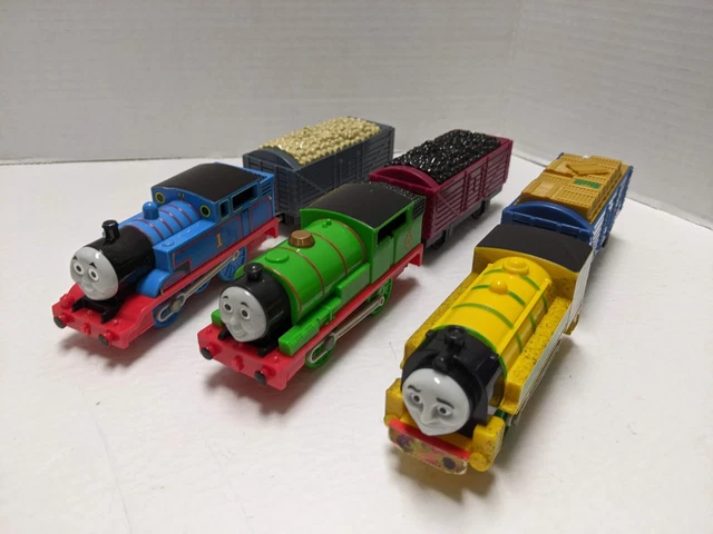 THOMAS & FRIENDS Trackmaster Talking Thomas Percy Victor Motorized ...